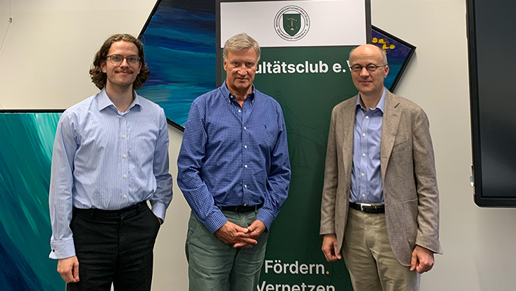 Zurück im Rechtshaus: Ole von Beust : Fakultätsclub e.V. : Universität ...